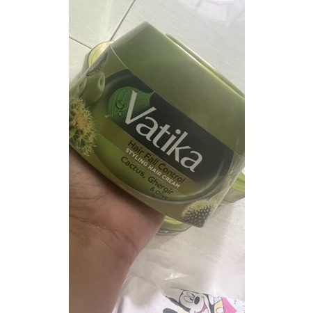 Jual Vatika hair fall control /hair cream 140ml | Shopee Indonesia