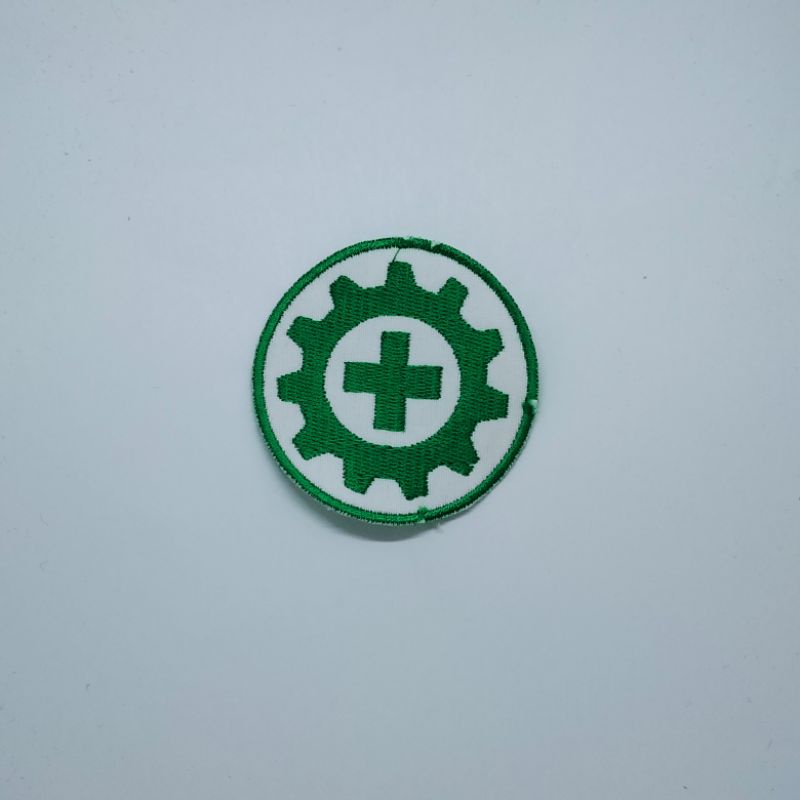 Jual Logo Bordir K3 / Logo K3 / Bordir Logo K3 / Bordir K3 / Safety Firts / K3 / Logo Bordir ...