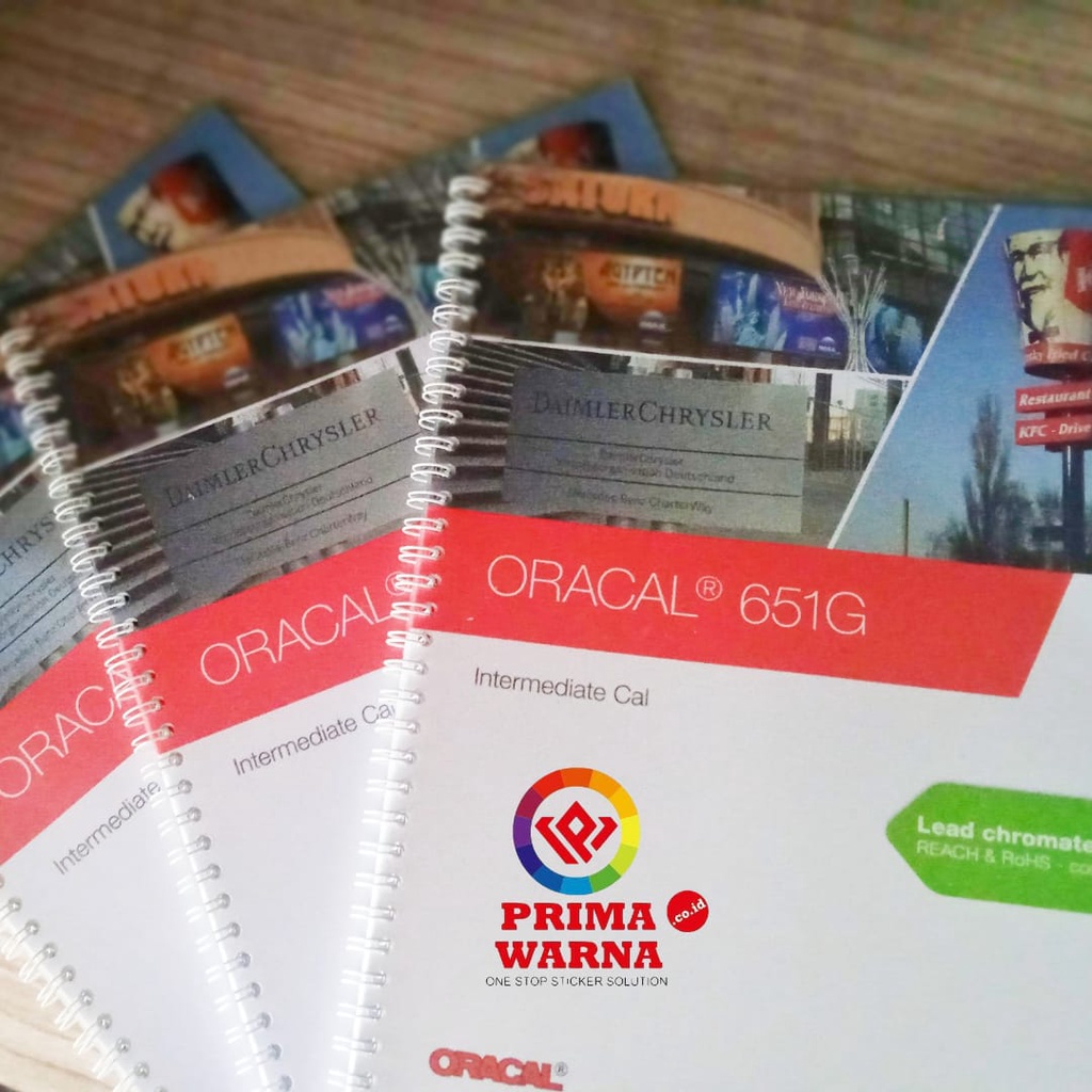 Jual KATALOG WARNA STICKER ORACAL 651 GLOSS MATTE 8300 8500 ORIGINAL ...