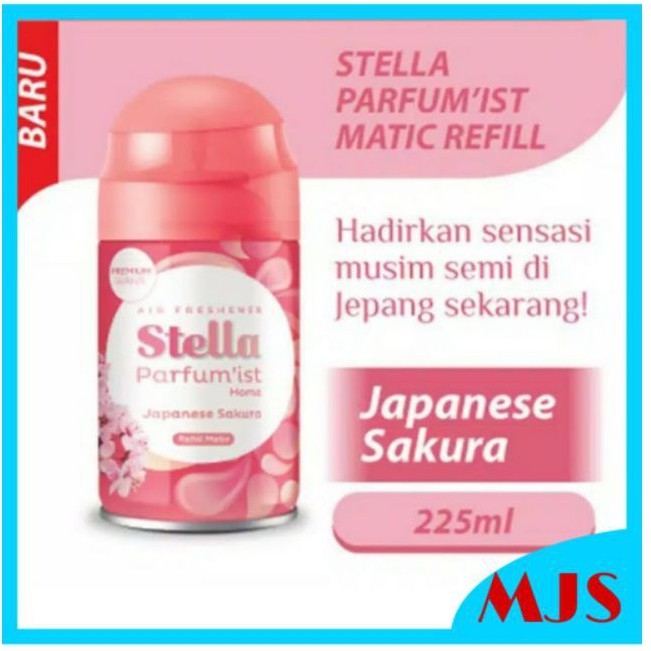 Jual (kemasan yang baru 160ml) STELLA MATIC REFILL PREMIUM SERIES 225ML ...