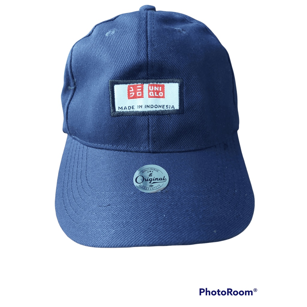 Jual Polo Cap / Topi Polo / Topi Pria Wanita Uniqlo Bahan Twill ...
