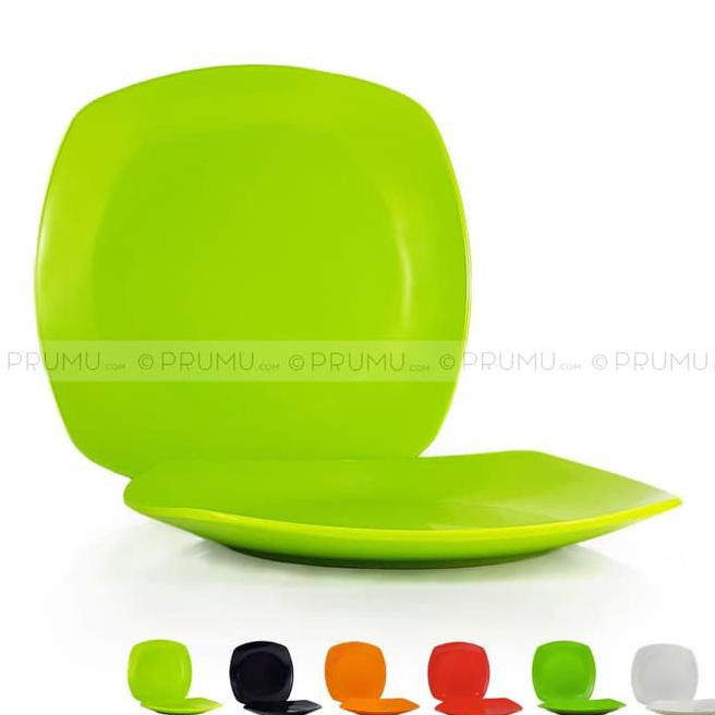 Jual 8Qkd Piring Saji Melamin Segi 10" | Piring Melamin | Piring ...