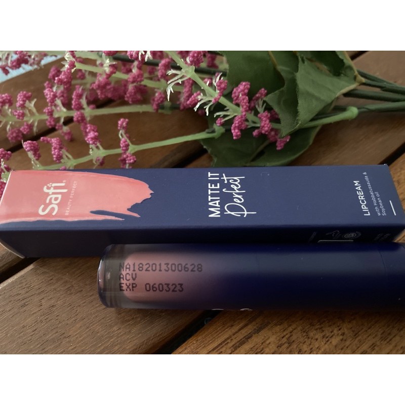 Jual safi matte lipcream nama warna clair pink | Shopee Indonesia