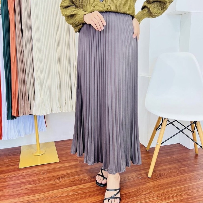 Jual ROK PLISKET PREMIUM / ROK PLISKET MAYUNG / GRADE A / FIT TO XL | Shopee Indonesia