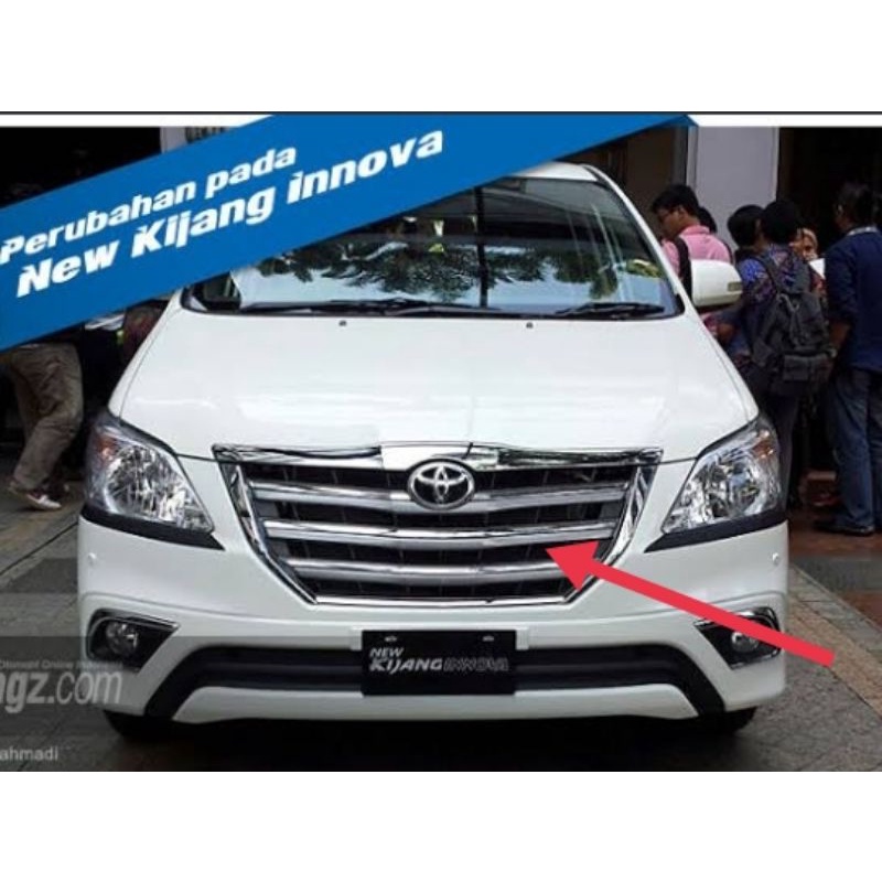 Jual grill gril bemper bumper depan Innova grand barong | Shopee Indonesia