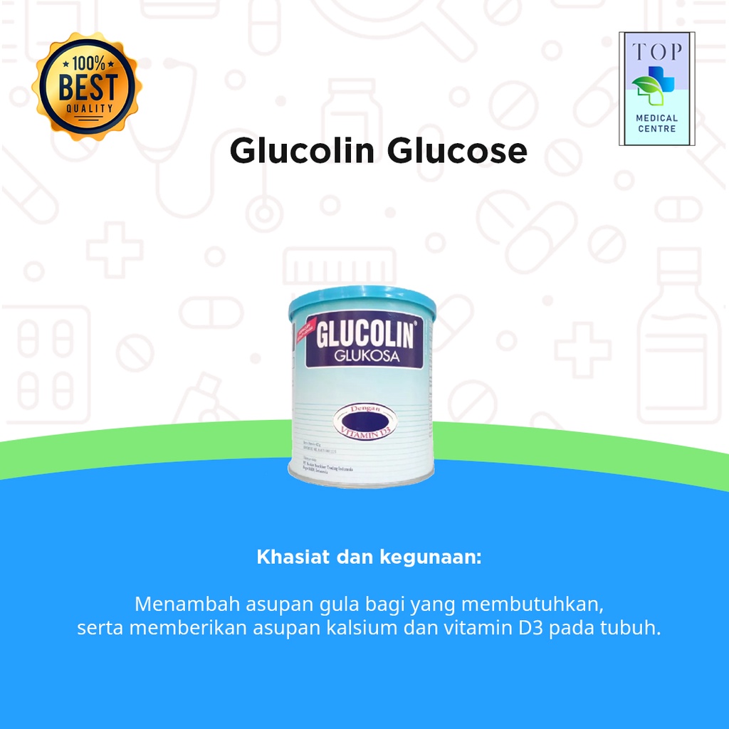 Jual Glucolin Glucose (420gr) / Glukolin Glukosa / Pengganti Gula Kaleng | Shopee Indonesia