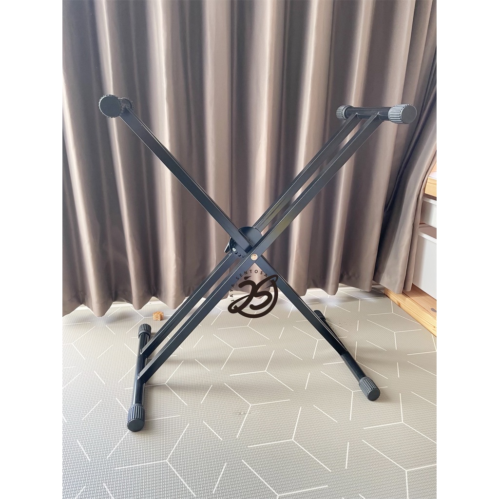 Jual STAND KEYBOARD DOUBLE LEG PREMIUM STAND KEYBOARD ups SILANG DOUBLE ...