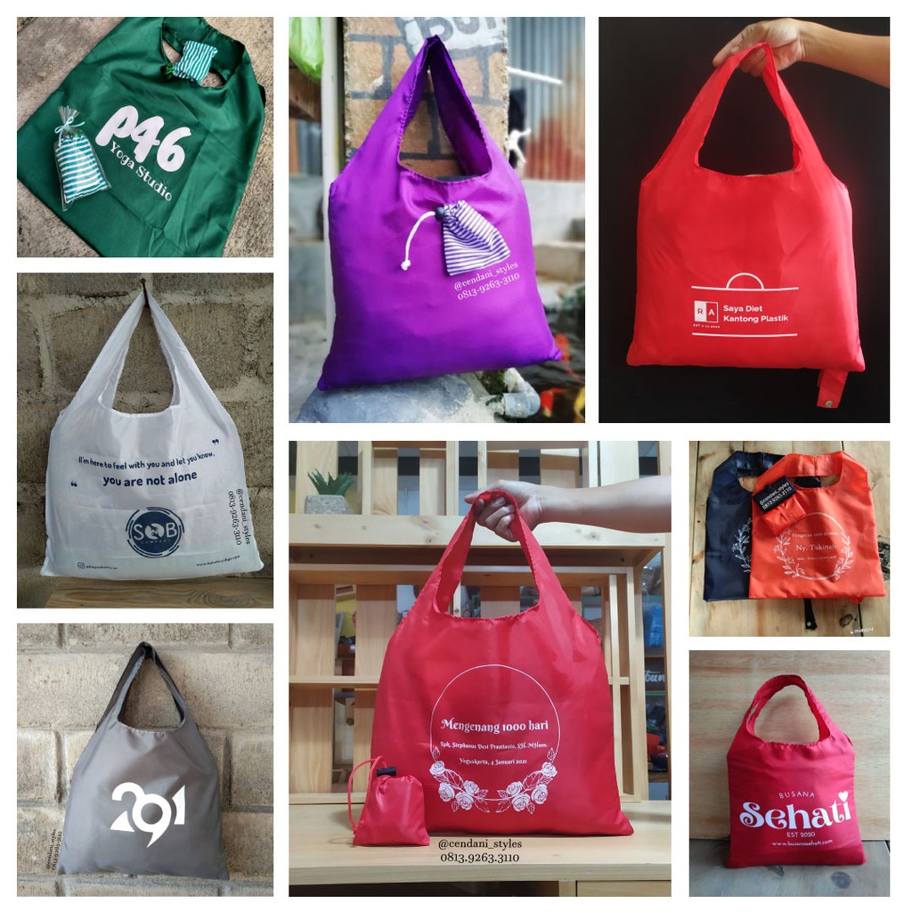 Jual Tas Lipat Souvenir Pernikahan Hadiah Ulang Tahun Goodie Bag Custom ...