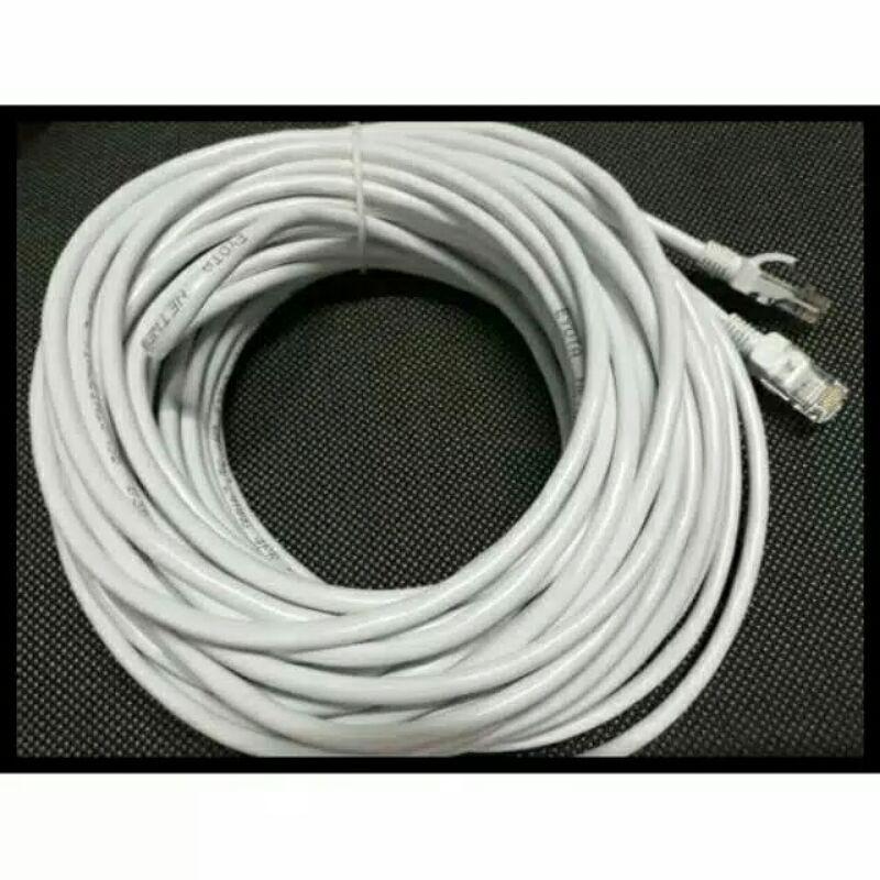 Jual kabel lan kamera cctv 20m merek Eyota Kabel Lan ip kamera / dvr ...