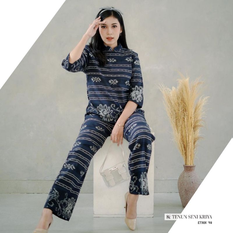 Jual Setelan tenun, celana tenun , atasan tenun , baju tenun wanita ...