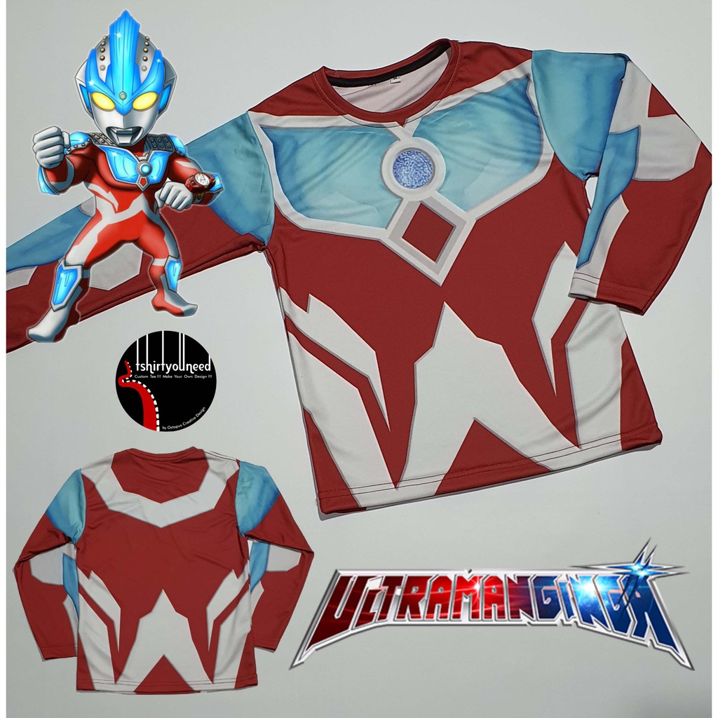 Jual Baju FULLPRINT Kaos Jaket Kostum Anak Dewasa Ultraman Gingga ...
