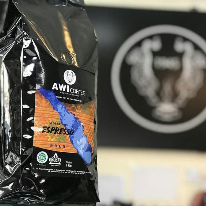 Jual Awi Coffee Kopi Sidikalang Espresso Bold 1kg Bubuk | Robusta ...