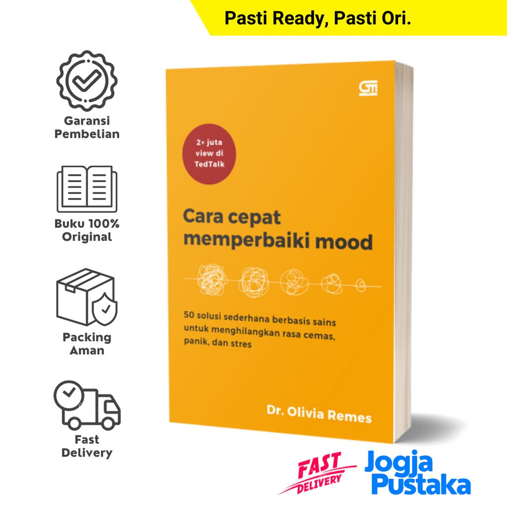 Jual Buku Cara Cepat Memperbaiki Mood - Dr. Olivia Remes | Shopee Indonesia