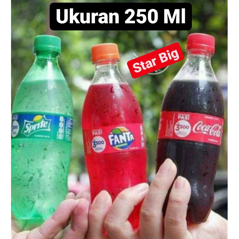 Jual Fanta Coca Cola Sprite Botol Mini 250 Ml | Shopee Indonesia