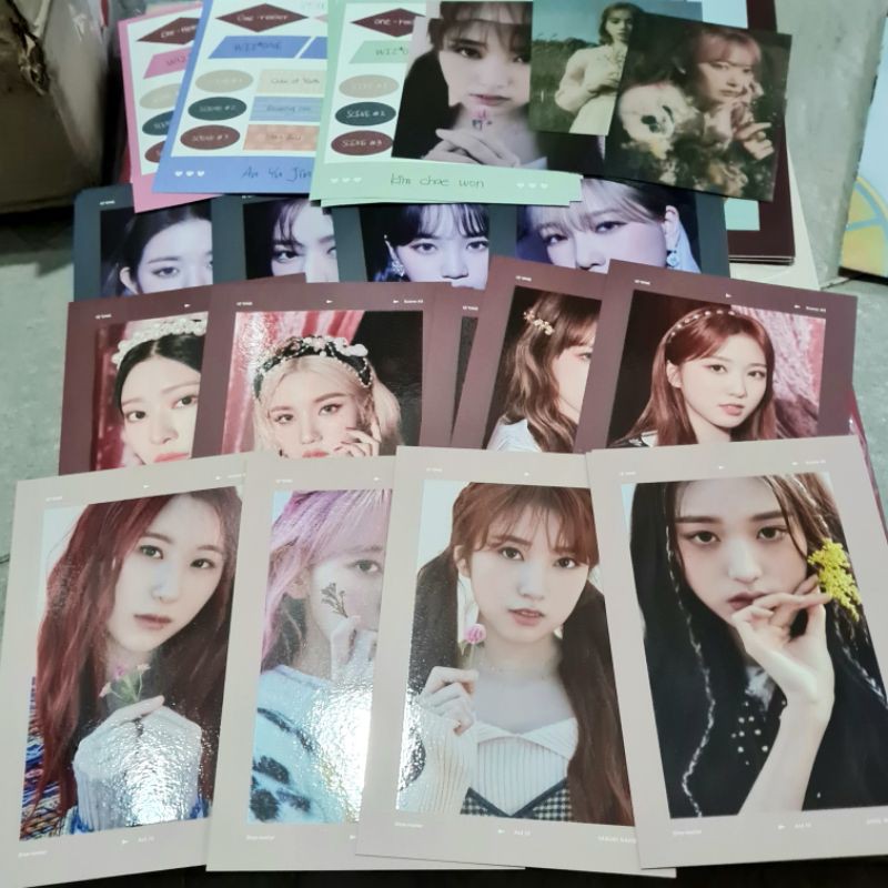 Jual IZ*ONE Photo/ Postcard/ Sticker/ Folded poster - Official from Album One reeler Act IV ...