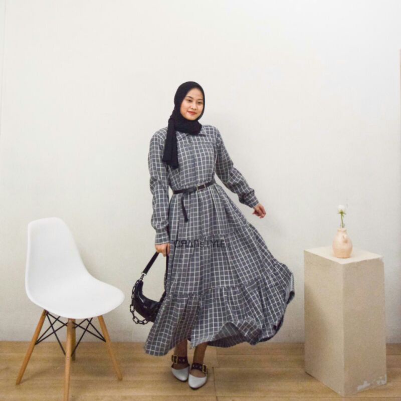 Jual Dalmi Dress ( motif ) | Shopee Indonesia