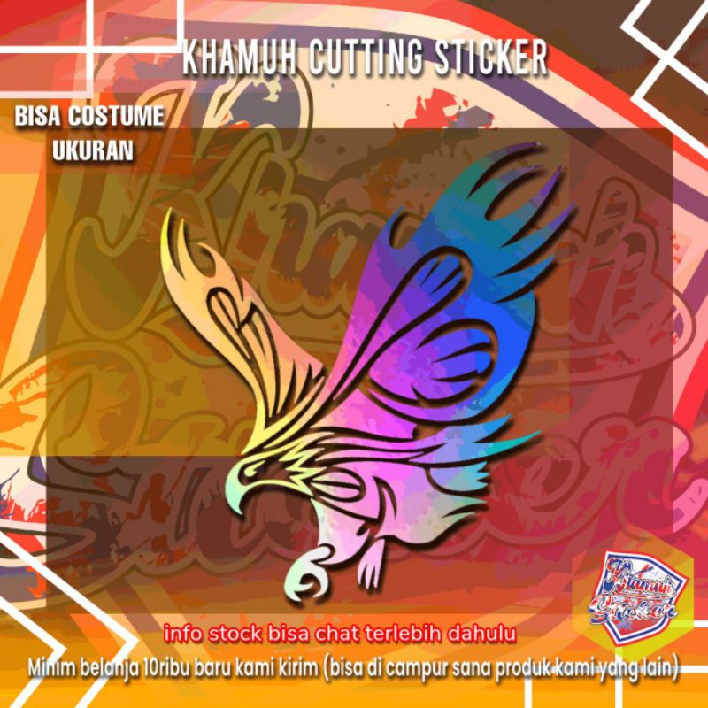 Jual Sticker cutting garuda ( rajawali ) | Shopee Indonesia