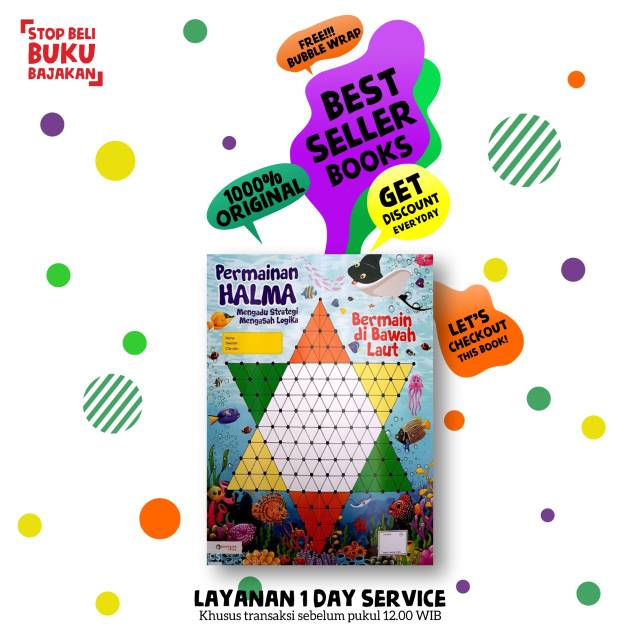 Jual PERMAINAN HALMA (BERMAIN DI BAWAH LAUT) | Shopee Indonesia