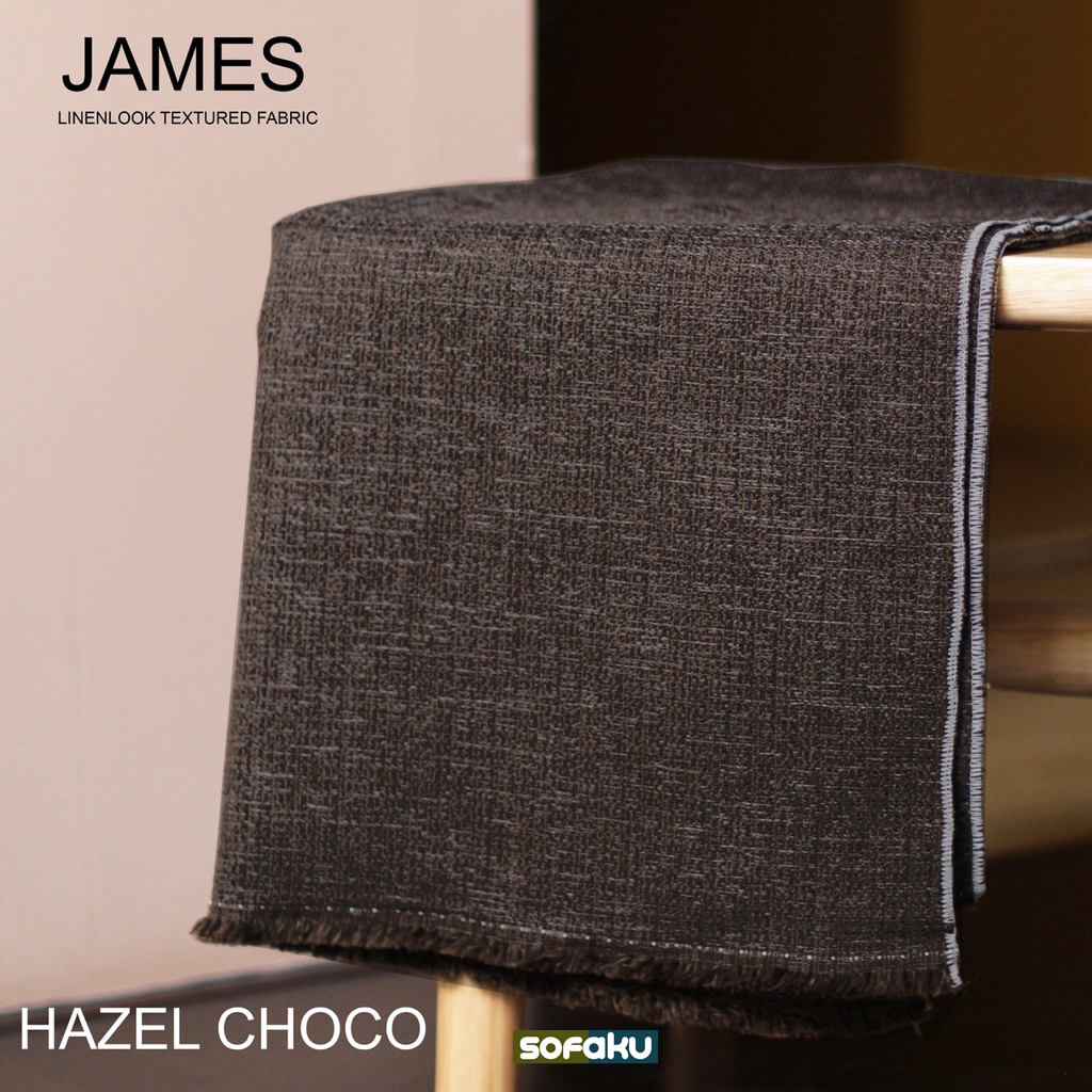 Jual JAMES Premium Linen - Yugos Bahan Kain Linen Motif Goni Untuk Sofa ...