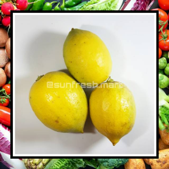 Jual Buah Jeruk Lemon Lokal Segar 500 Gram | Shopee Indonesia