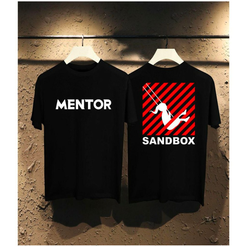 Jual ! kaos BIG SIZE MENTOR SANDBOX READY S - 5XL KAOS POLOS JUMBO XXL ...