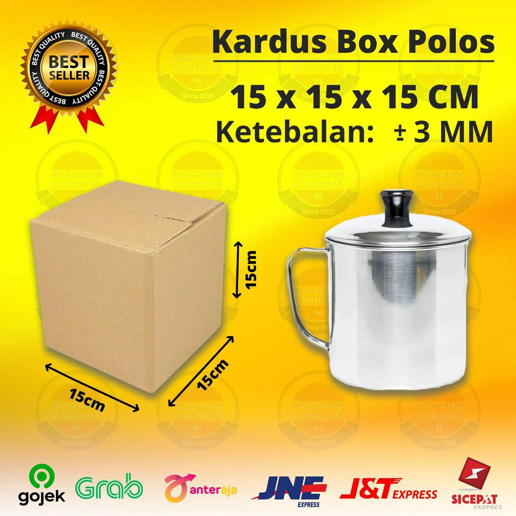 Jual Kardus Karton Box 15x15x15 CM Kotak Dus Hampers Kecil | Shopee ...