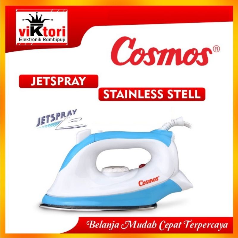 Jual SETRIKA COSMOS CIS438 / COSMOS SETRIKA JETSPRAY CIS438 / DRY IRON ...