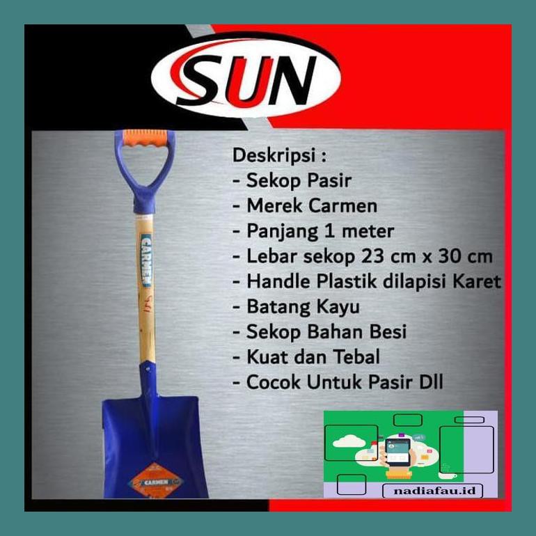 Jual Na4Dd50 Sekup Pasir Carmen | Sekop Tanah Bangunan Proyek 8Nifaua4S ...