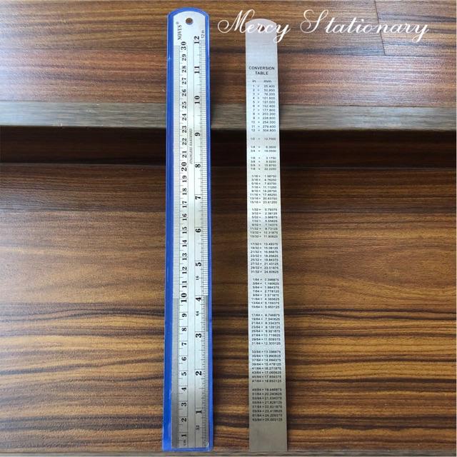 Jual Penggaris Baja Kenko 30 Cm - Garisan Besi Novus 30 Cm - Penggaris ...