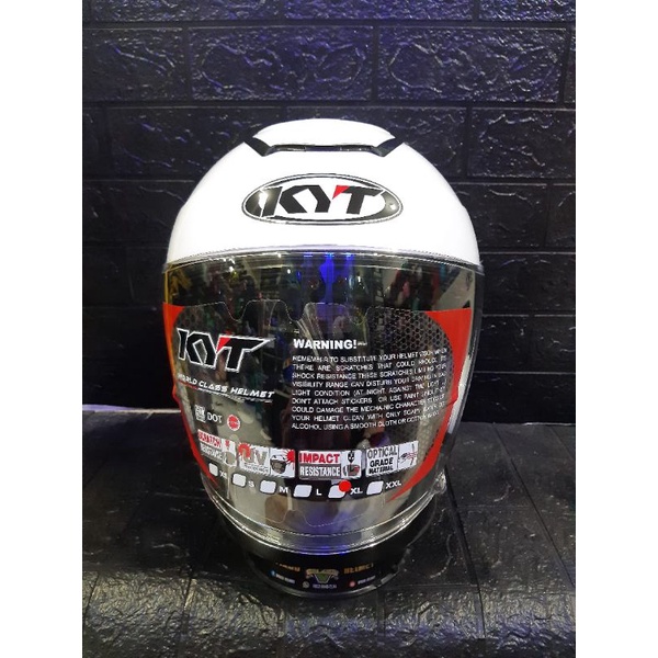 Jual kyt kyoto putih flat R original 100% sni - dot (ongkir termurah ...