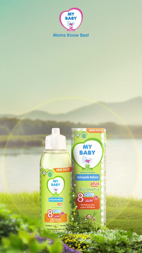 Jual MY BABY Minyak Telon Plus [60 mL / 3 pcs] - Minyak Anti Nyamuk 8 Jam - Exp: 12.2025 ...