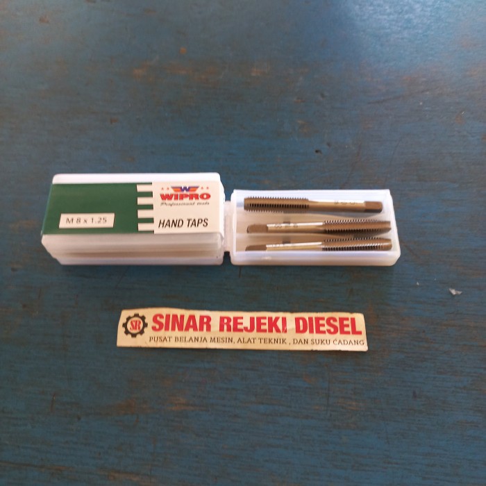 Jual Hand Tap Handtap Wipro M8x1.25 M8 x 1.25 M8 x 1,25 M8x1,25 Wipro ...