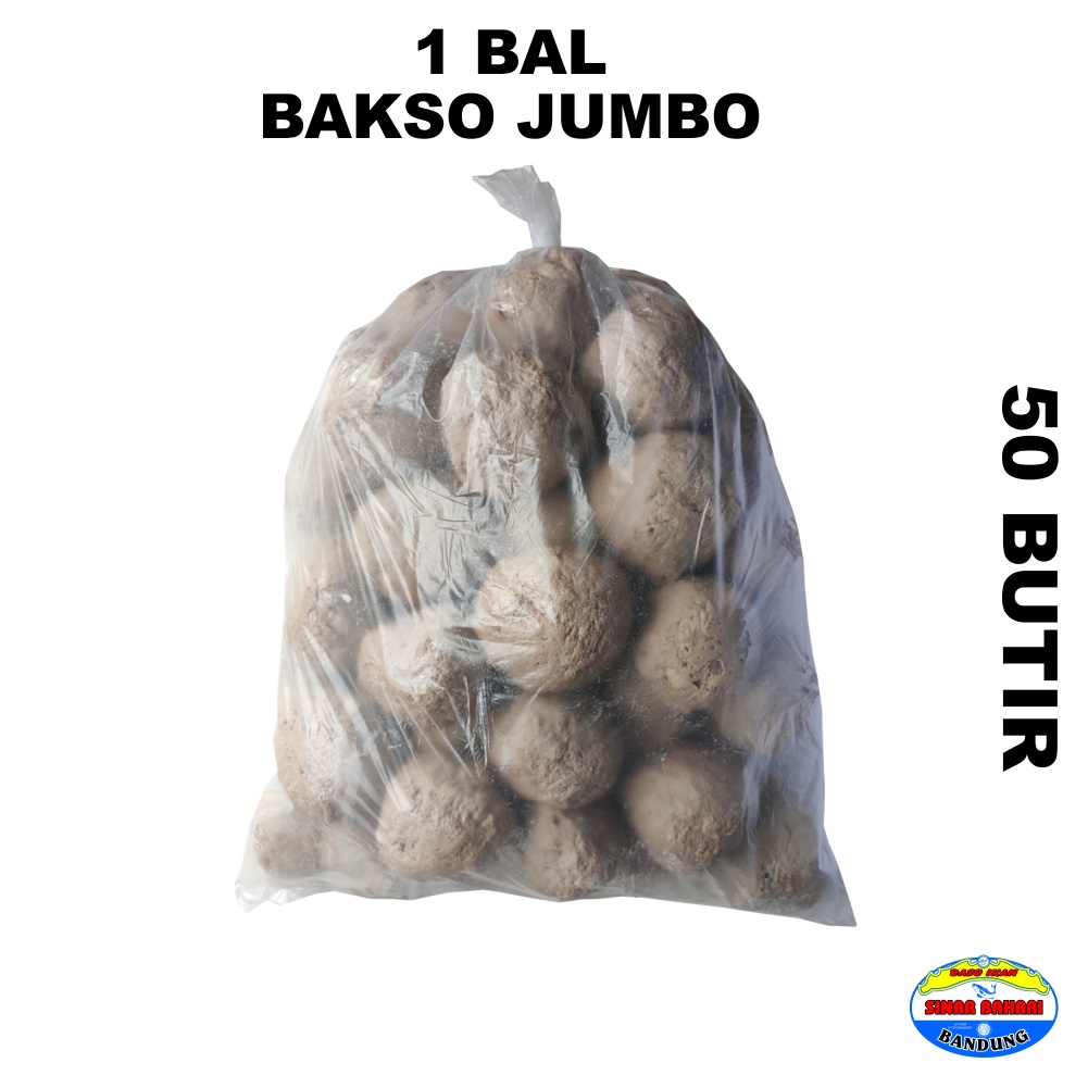 Jual BAKSO / BASO IKAN SINAR BAHARI BANDUNG 1 Bal Bakso Ikan Jumbo Isi ...