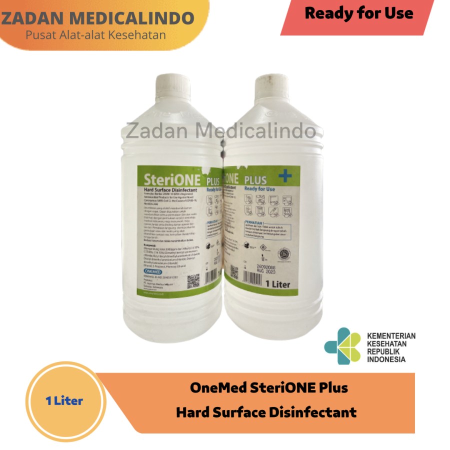 Jual Onemed sterione plus 1 liter hard surface disinfectant | Shopee ...
