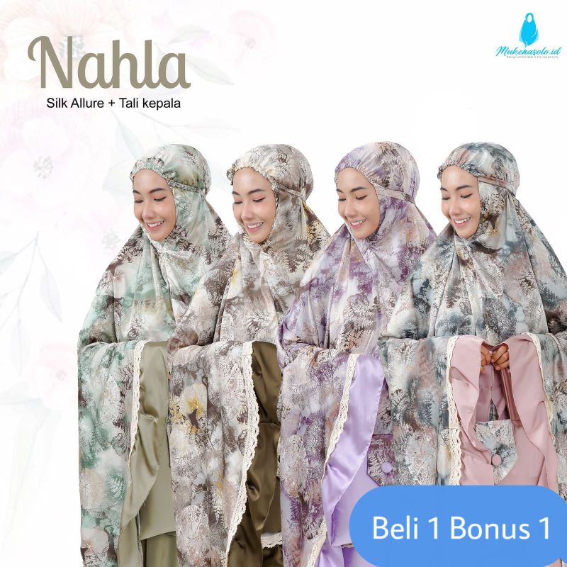 Jual Mukena Dewasa Premium Bahan Sutra Silk Allure Rukuh Adem Mukenah ...