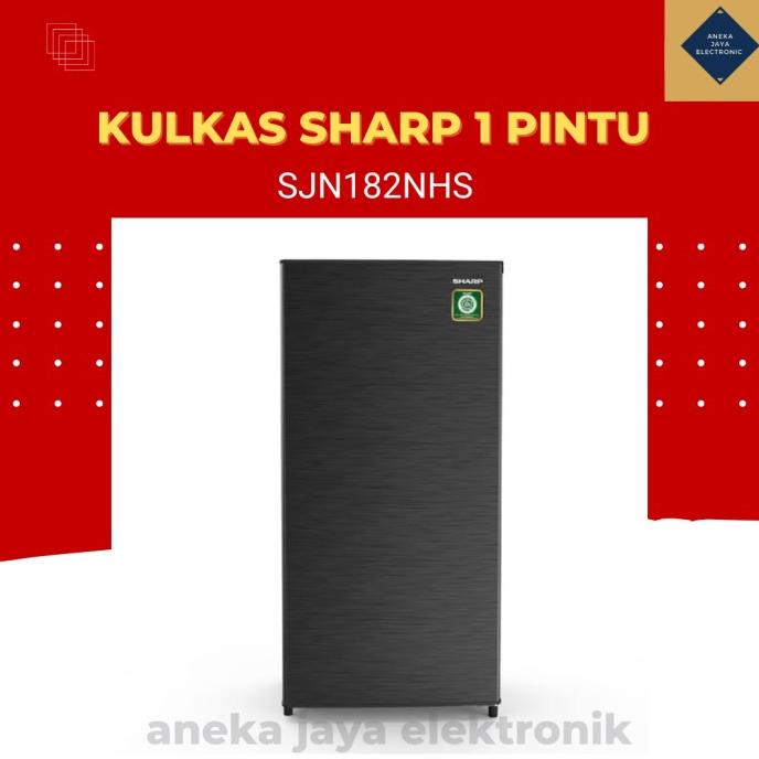 Jual Kulkas Lemari Es SHARP 1 Pintu SJN182NHS | Shopee Indonesia