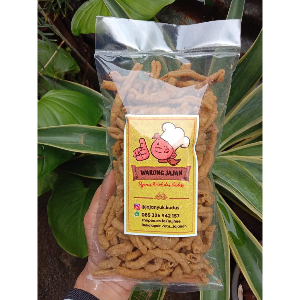 Jual Keripik Usus / Usus Crispy 250 gr | Shopee Indonesia