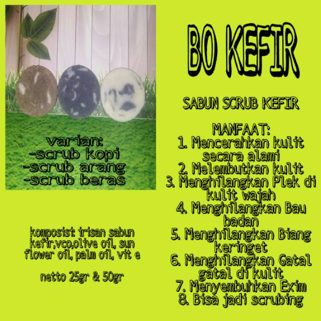 Jual GROSIR SABUN BO KEFIR | Shopee Indonesia