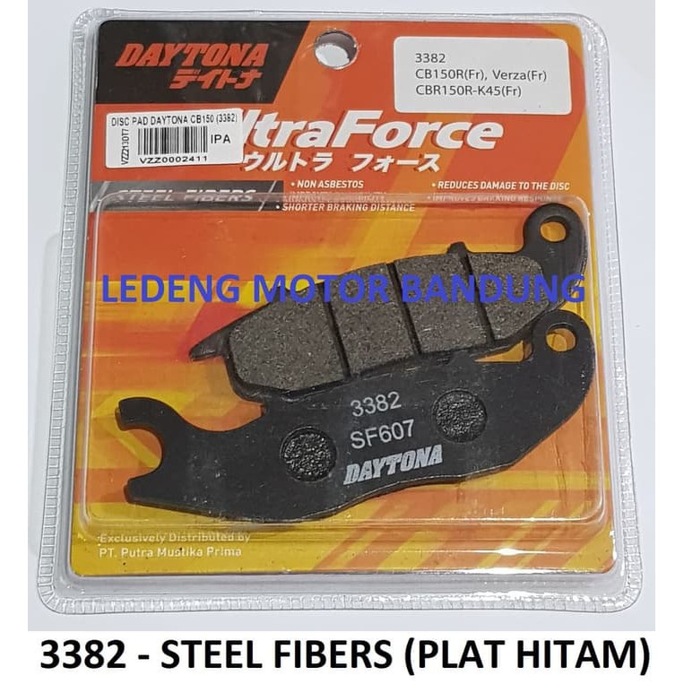 Jual Disc Pad 3382 Daytona Tiger Revo Megapro New Versa CB150R Kampas ...