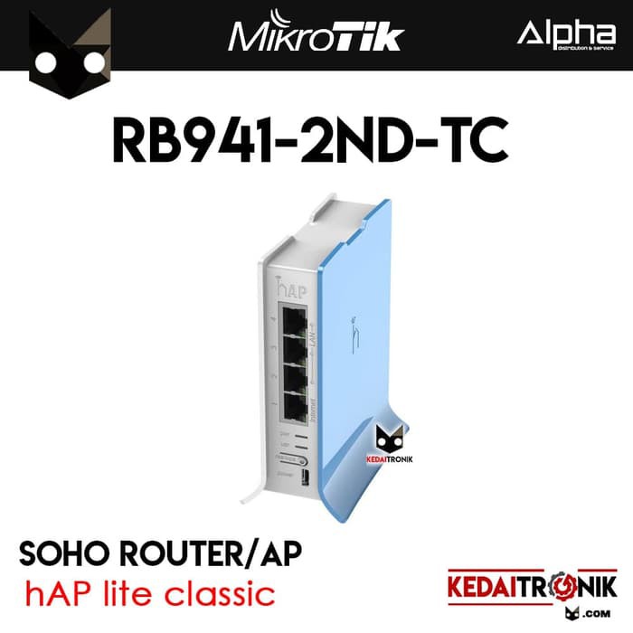 Jual Mikrotik RB941-2ND TC Router Board hAP Lite Wireless RB 941 AP ...