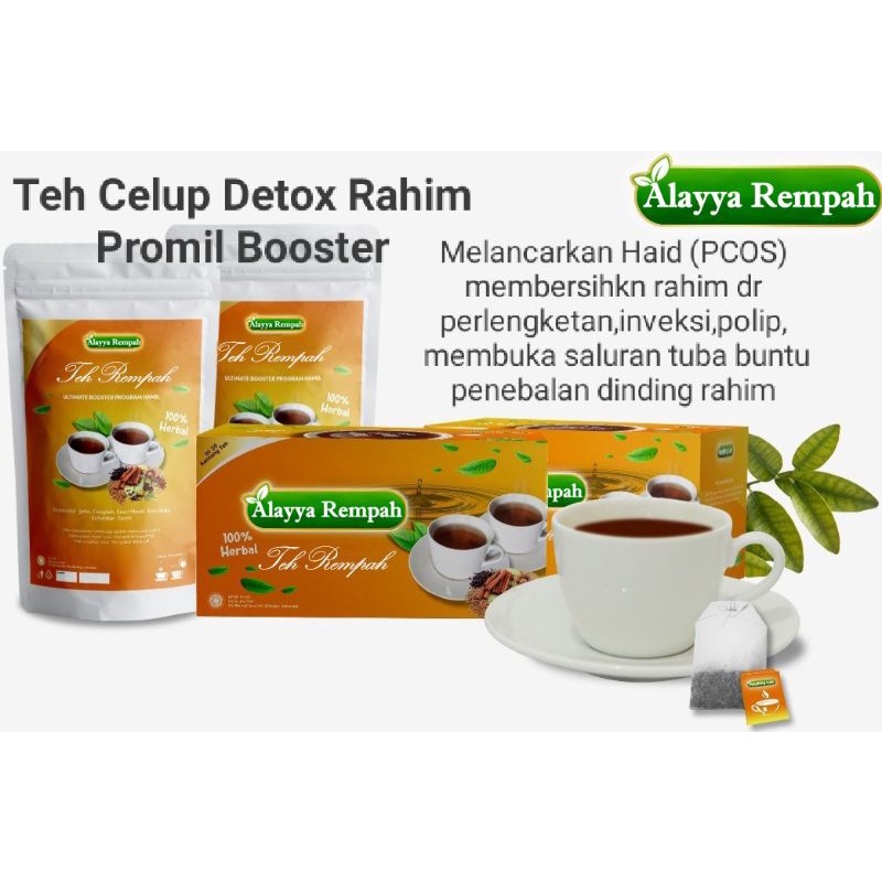 Jual Teh Celup Rempah untuk PROMIL Detox Rahim JSR | Shopee Indonesia