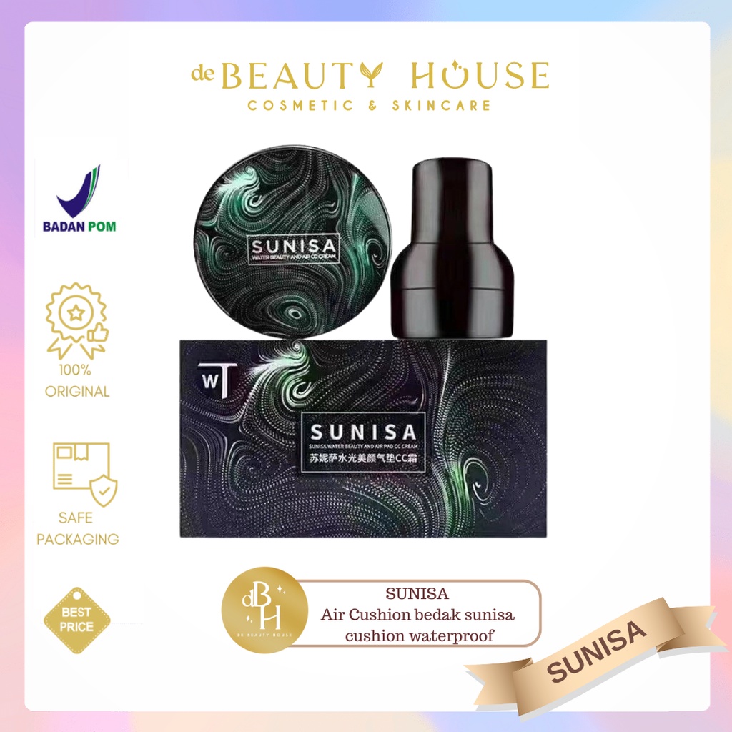 Jual SUNISA Bedak Cushion Waterproof 20g | Shopee Indonesia