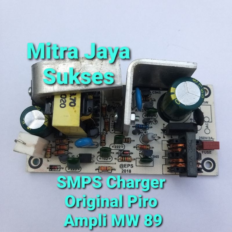 Jual Modul Power SMPS CHARGER Ampli Piro MW 89 dan CP 58 Original Piro ...