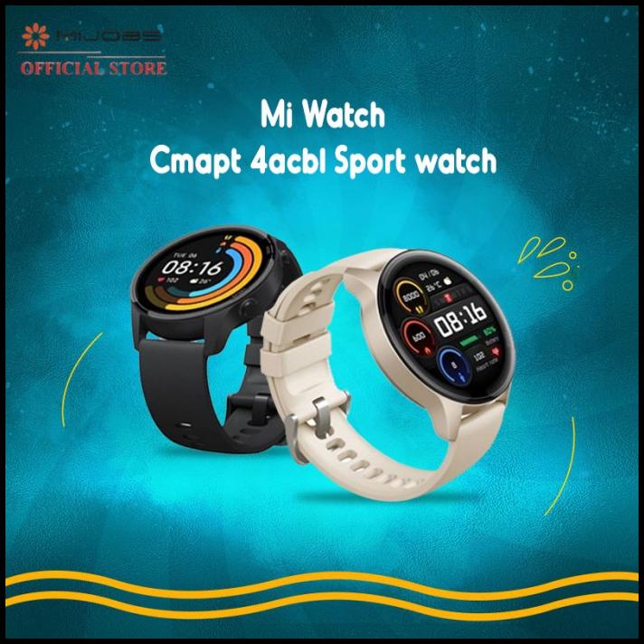Jual Xiaomi Mi Watch Amoled Smartwatch Gps Heart Rate And Spo2 Sensor ...