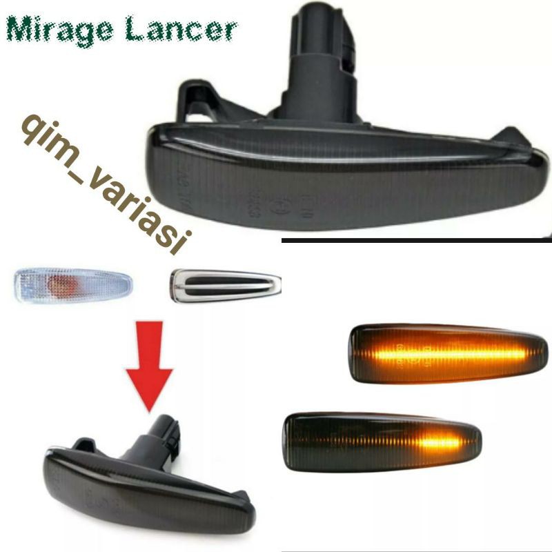 Jual Lampu Sein Sen Led Bumper Mitsubishi Mirage Lancer EX Sequential ...