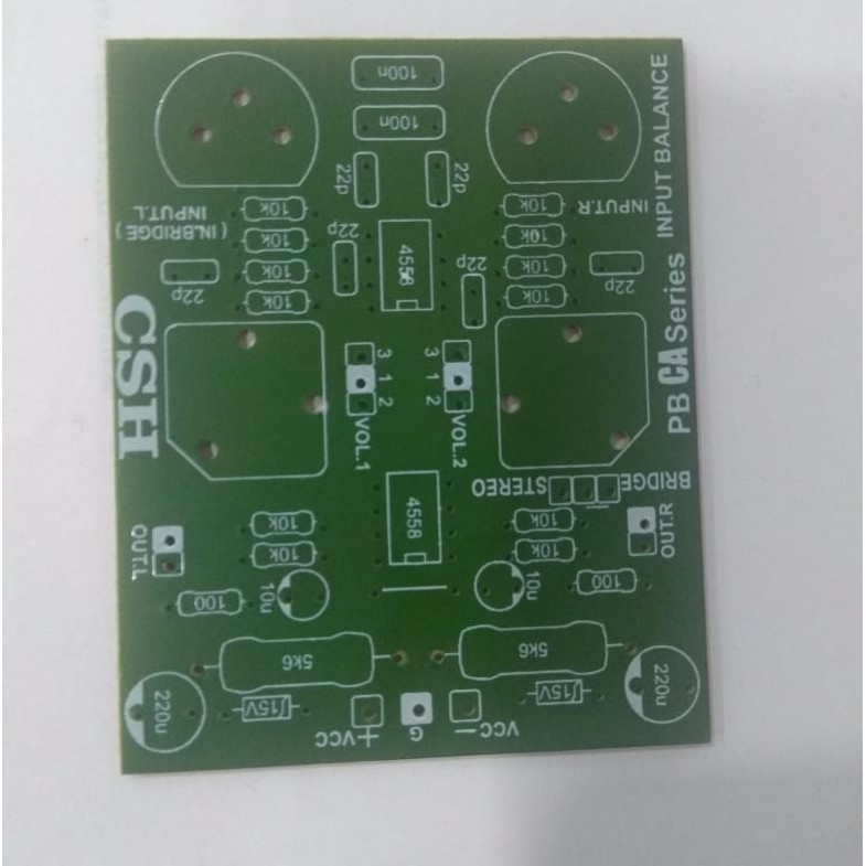 Jual PB CA SERIES INPUT BALANCE pcb kit input balance PCB INPUT BALANCE ...