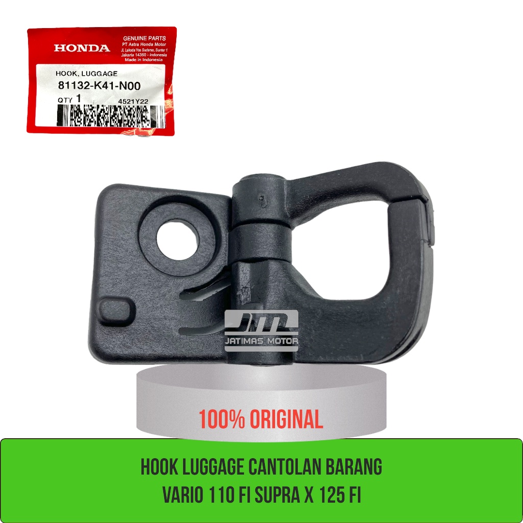 Jual Hook luggage cantolan barang vario 110 fi supra x 125 fi 81132-K41 ...
