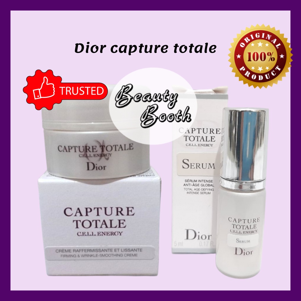 Jual DIOR Capture Totale Serum 5ml Cell Energy Firming & Wrinkle ...