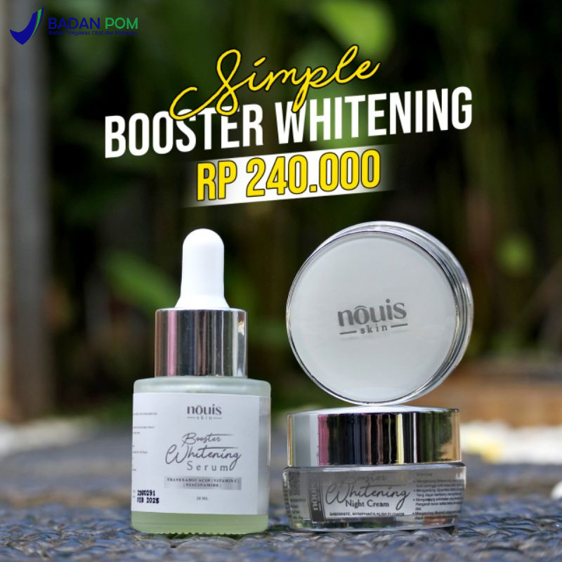 Jual Nouis Skin - Paket Simple Booster Whitening | Shopee Indonesia