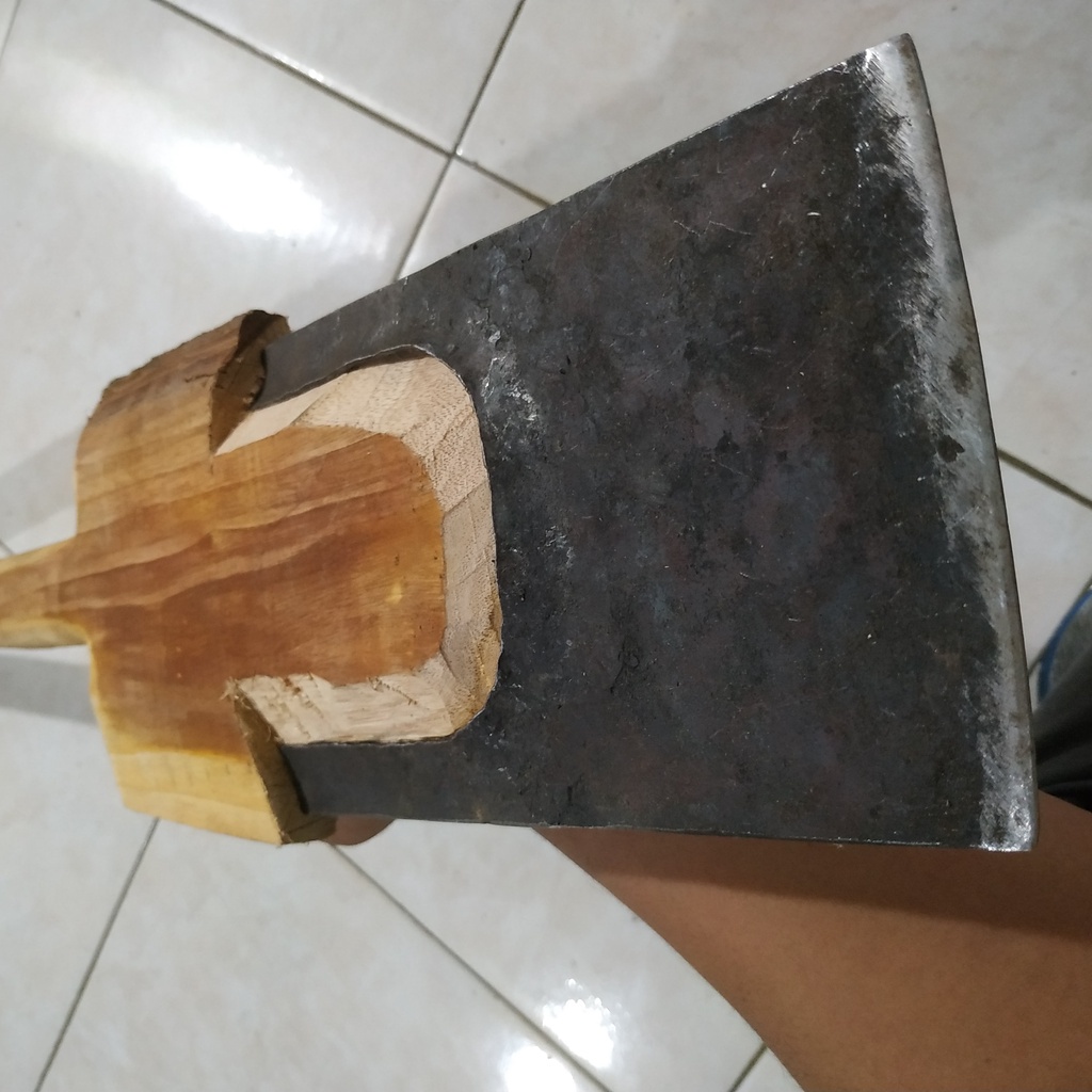 Jual Lempak Gagang Kayu Linggis Dodos Plat Baja Lencek Gali Tanah ...